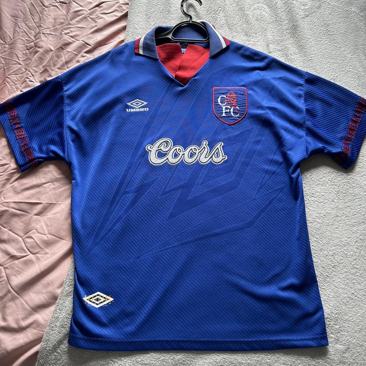 Retro Coors Chelsea shirt. Size XL. - Depop