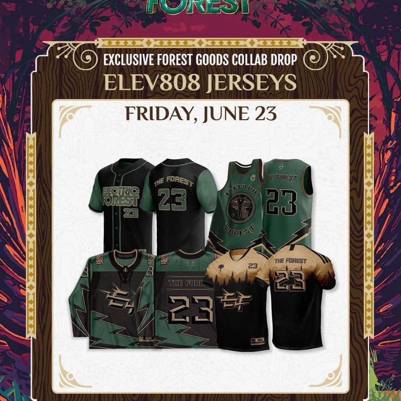 ISO 2023 EF jersey Electric forest lostlands... - Depop
