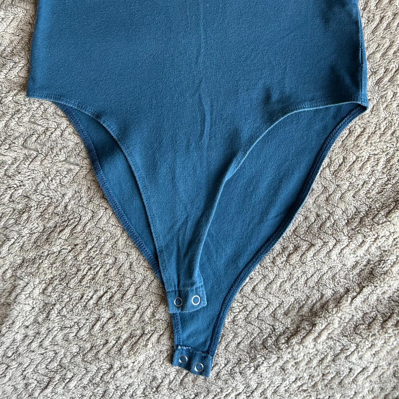 Blue body suit Size M Fitted Two buttons *Ask about... - Depop