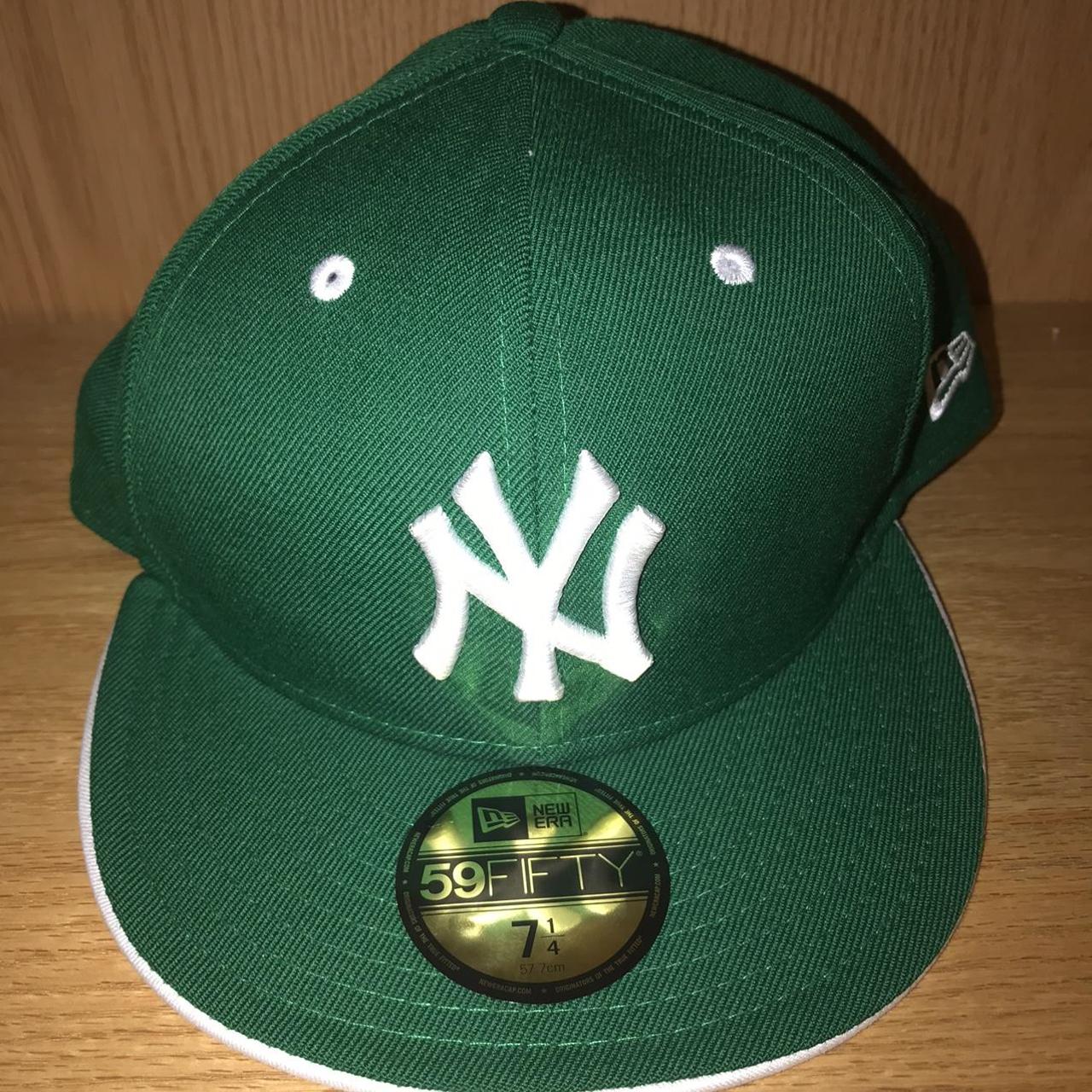 Green New York Yankees Hat. - Depop