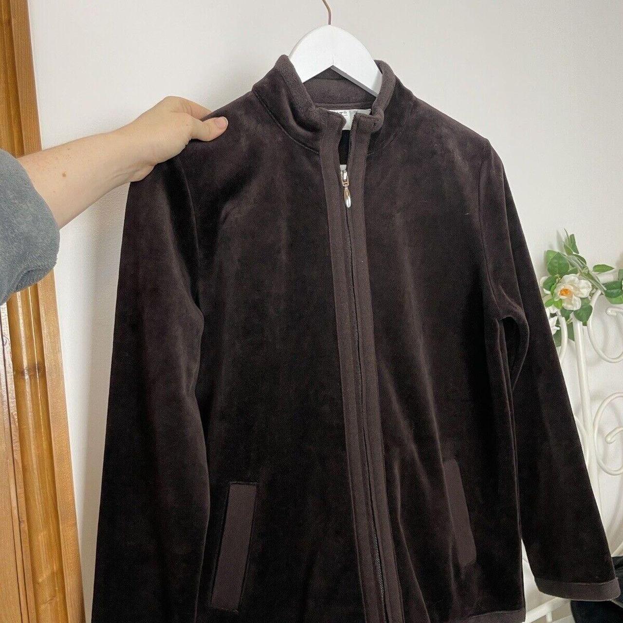 Tigi Chocolate Brown Jacket Coat Size 10-12 Vintage... - Depop