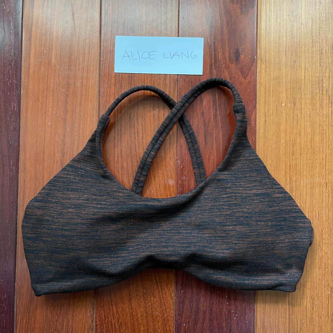 crop shop boutique espresso marl kaia crop size... - Depop