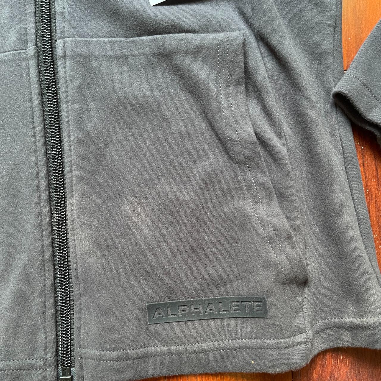 alphalete womens identity pro jacket nightfall size... - Depop