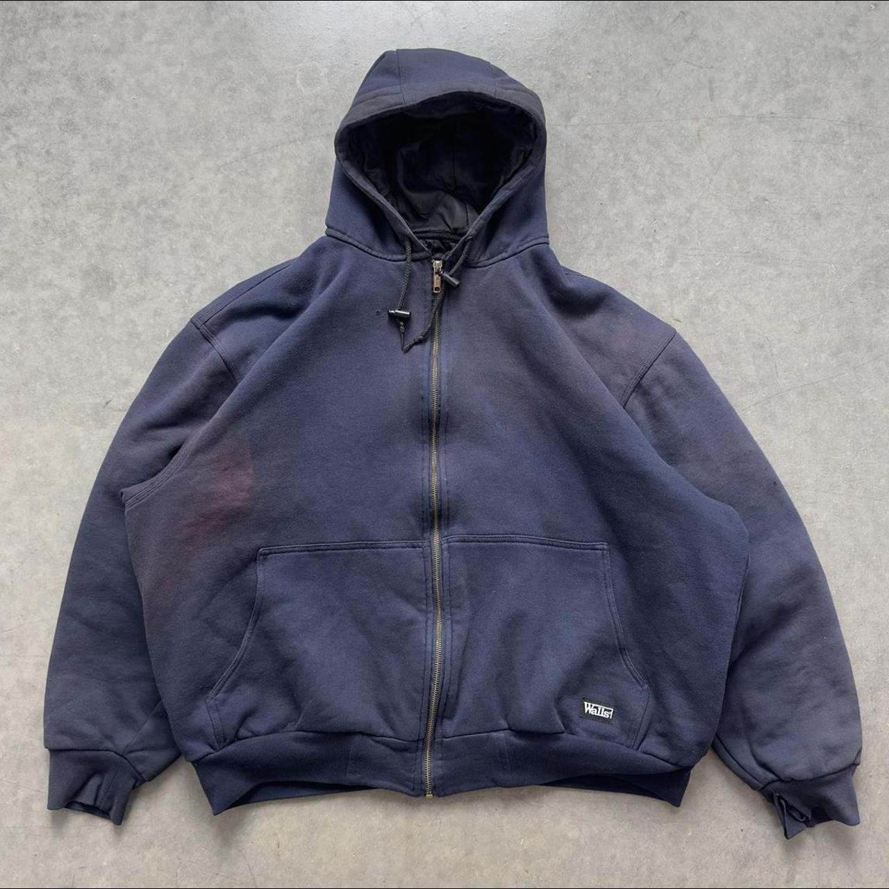 Lined heavyweight faded workwear walls jacket 👕Fits... - Depop