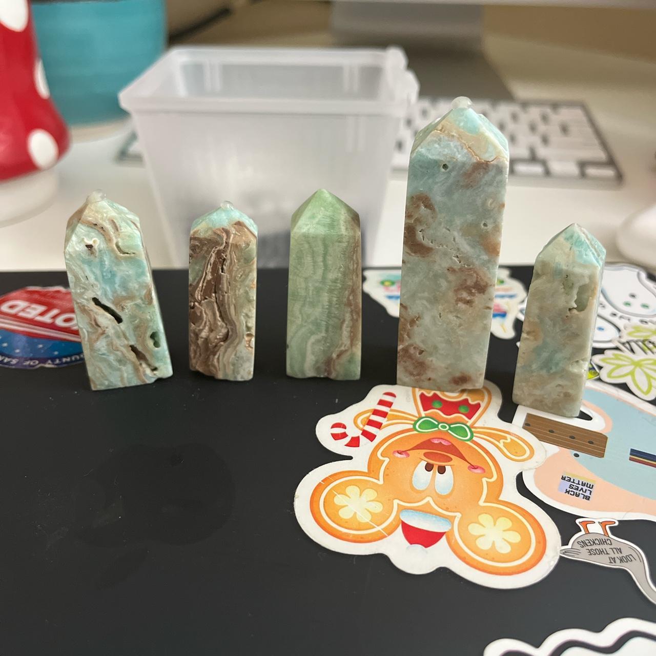 Mini Caribbean calcite towers. Each one is under 2... - Depop