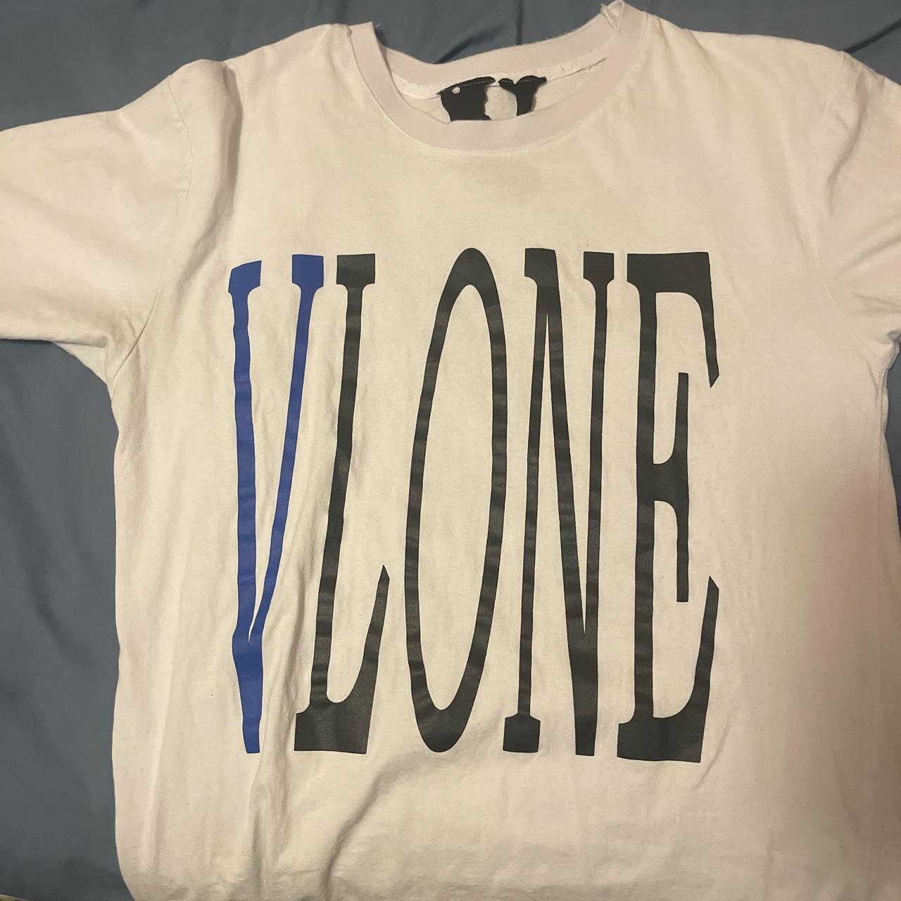 Vlone Staple Blue T shirt - Depop