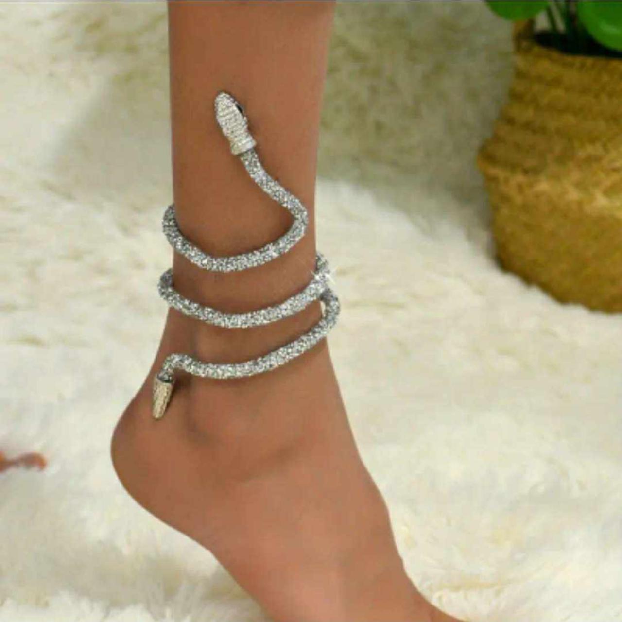 Snake anklet - Depop