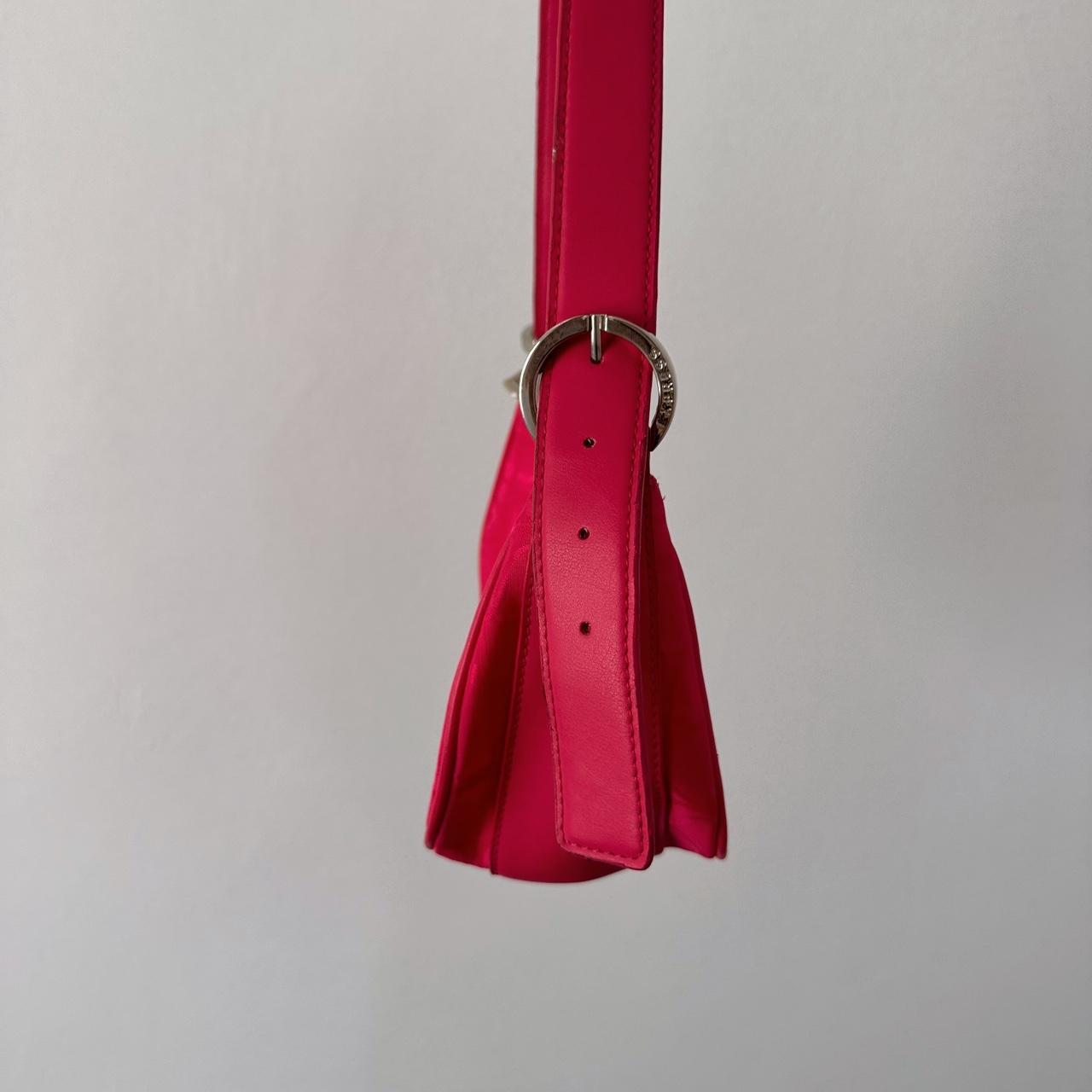 Vintage Hot Pink Express Canvas Shoulder Bag 🐅 The... - Depop