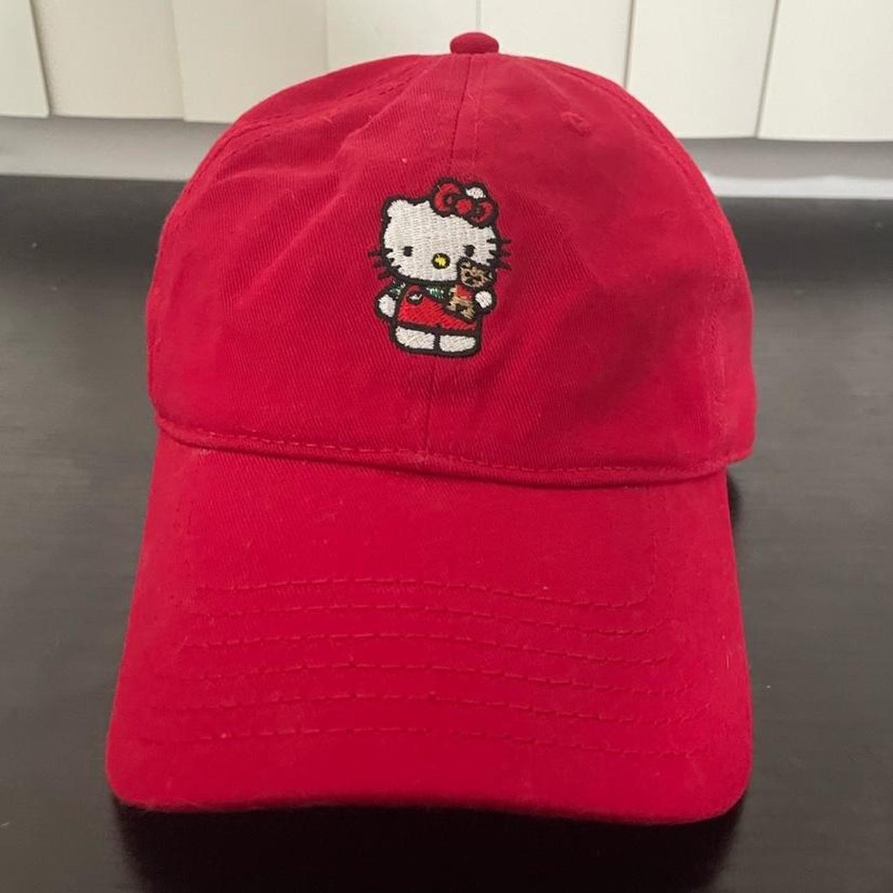 Hello Kitty baseball cap with adjustable strap Super... - Depop