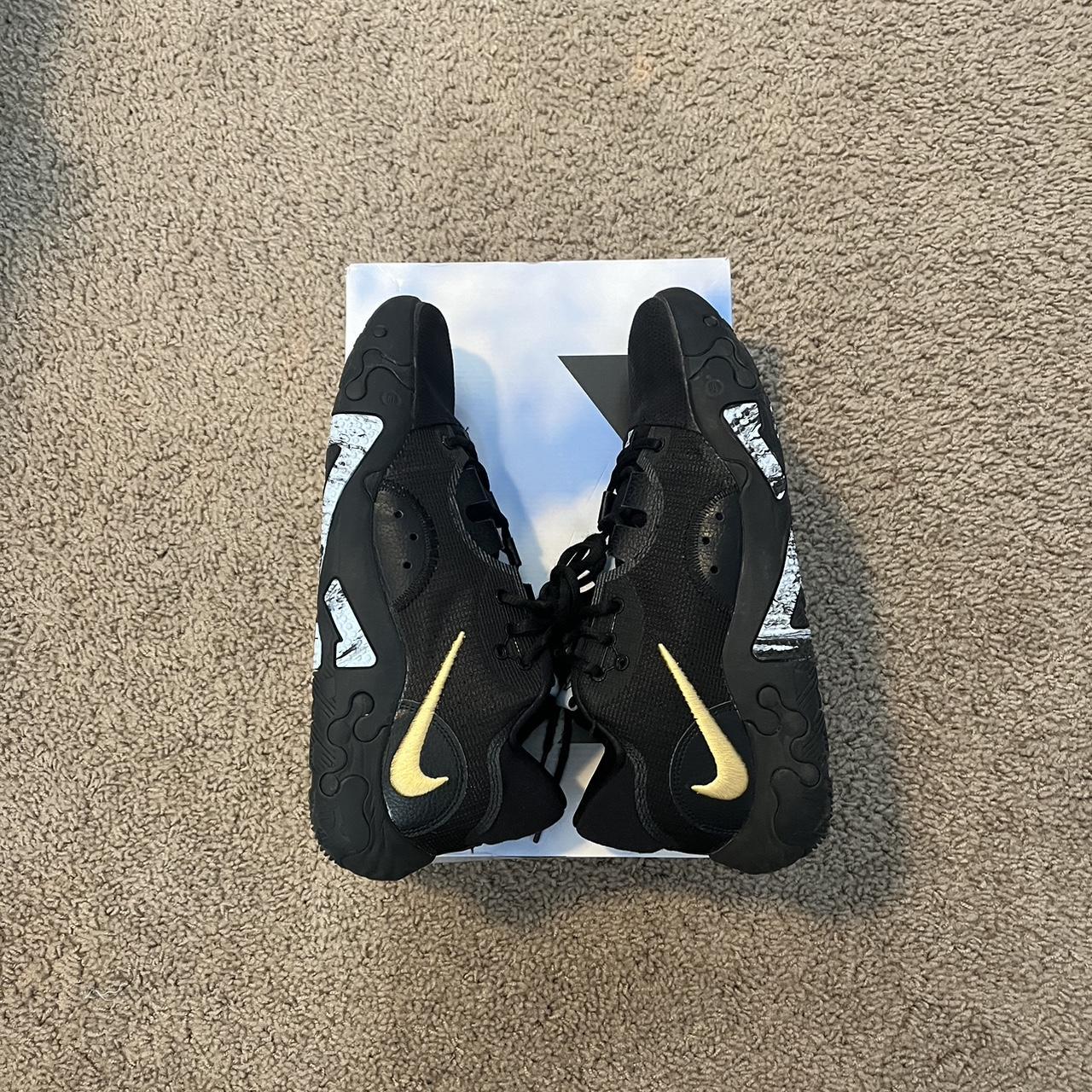 PG 6 Black/Gold #paulgeorge6 #pg6 #nike #bball #black - Depop