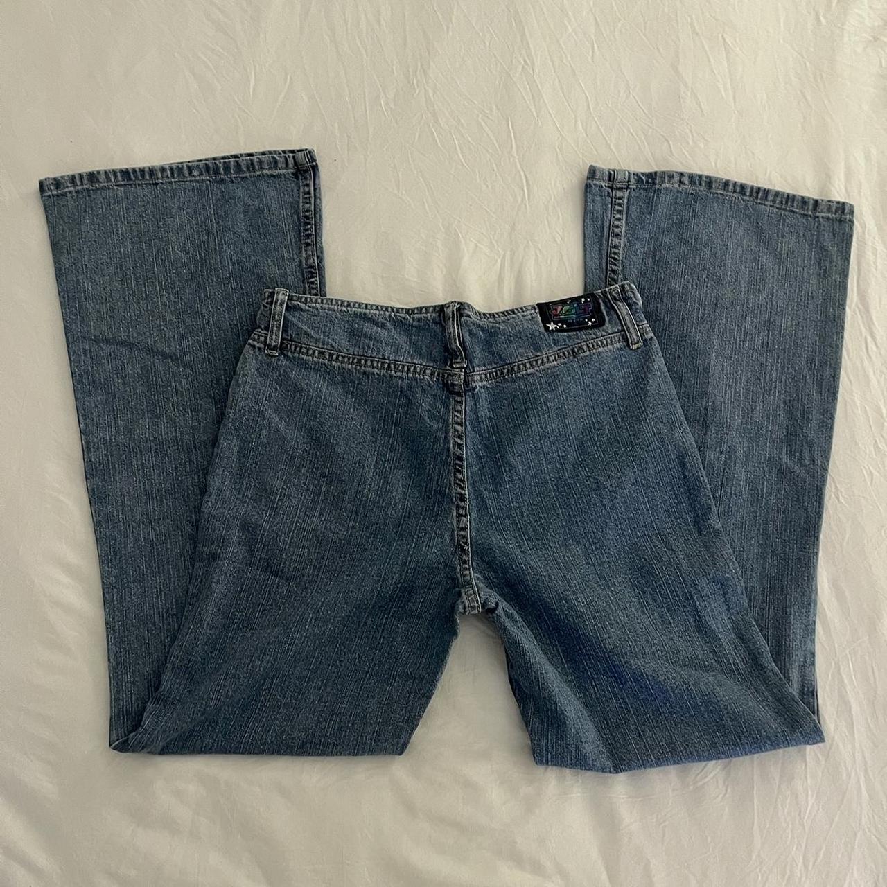 Vintage Jolt Jeans, there a purple streak on the... | Depop