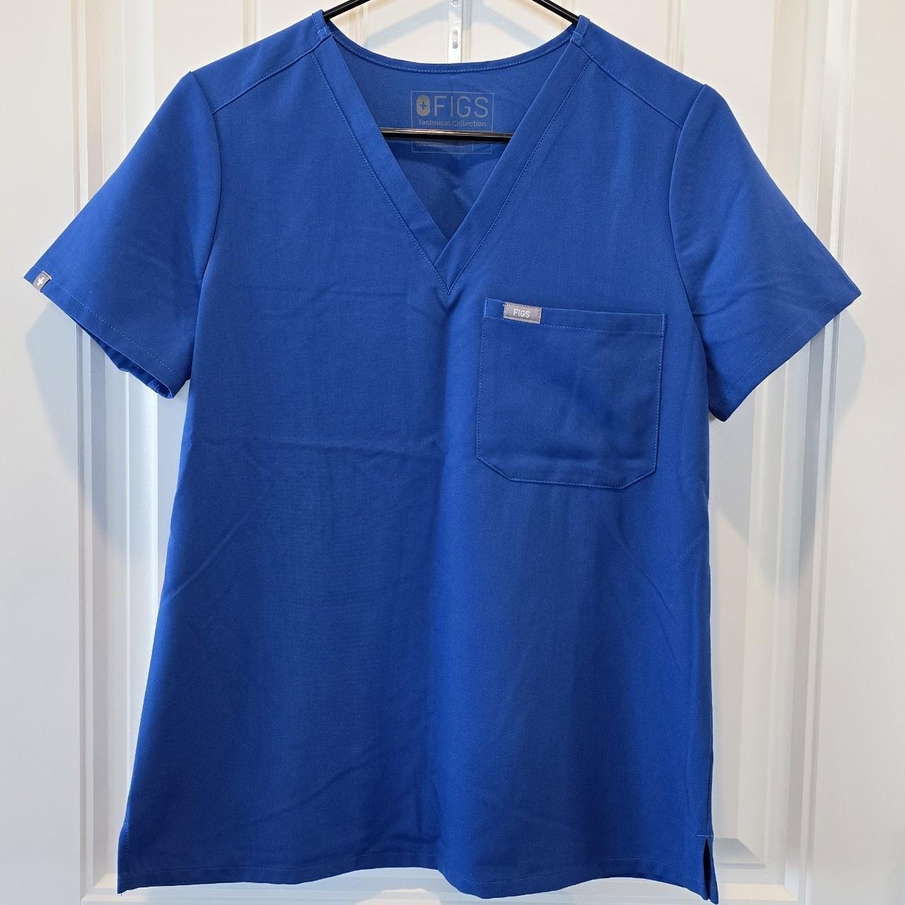 FIGS scrub set Winning Blue Color, multiple pockets,... | Depop