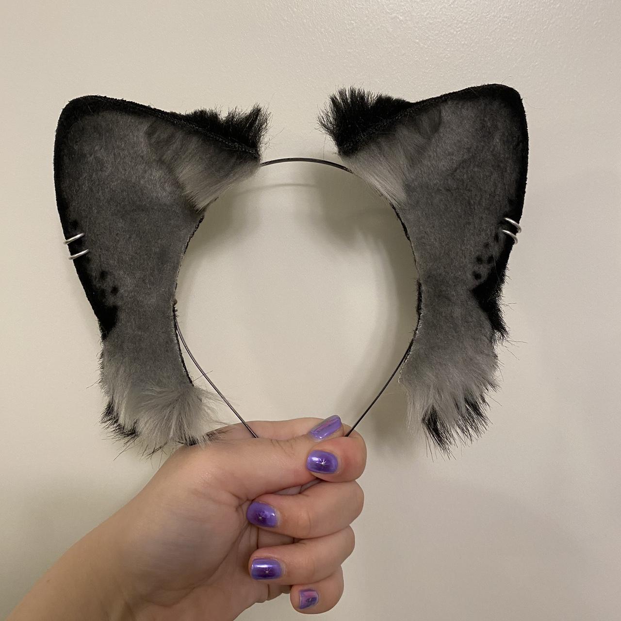 Wolf ears from prysmpaws on Instagram. Been worn a... - Depop