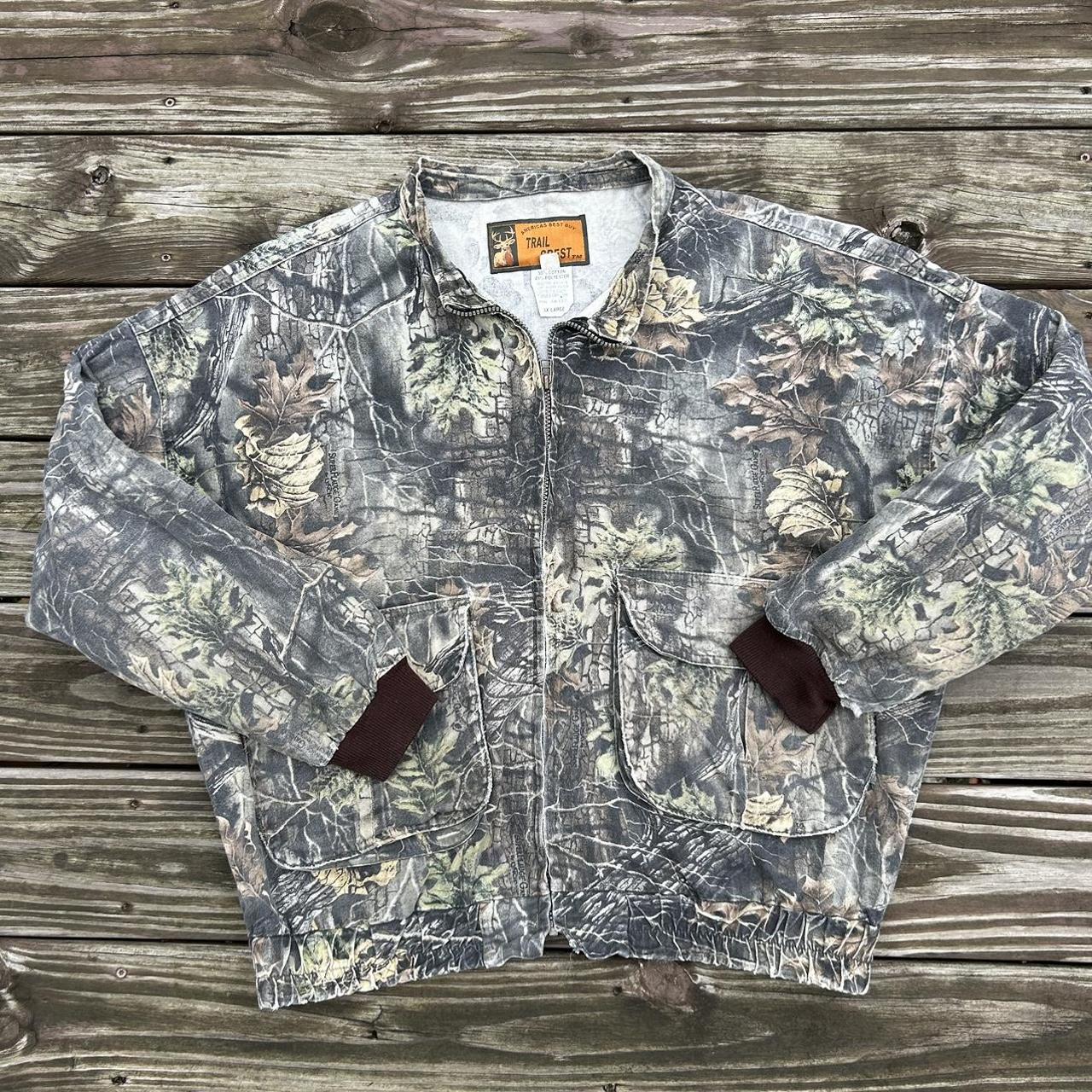 Vintage oversized camo jacket Amazing condition - Depop