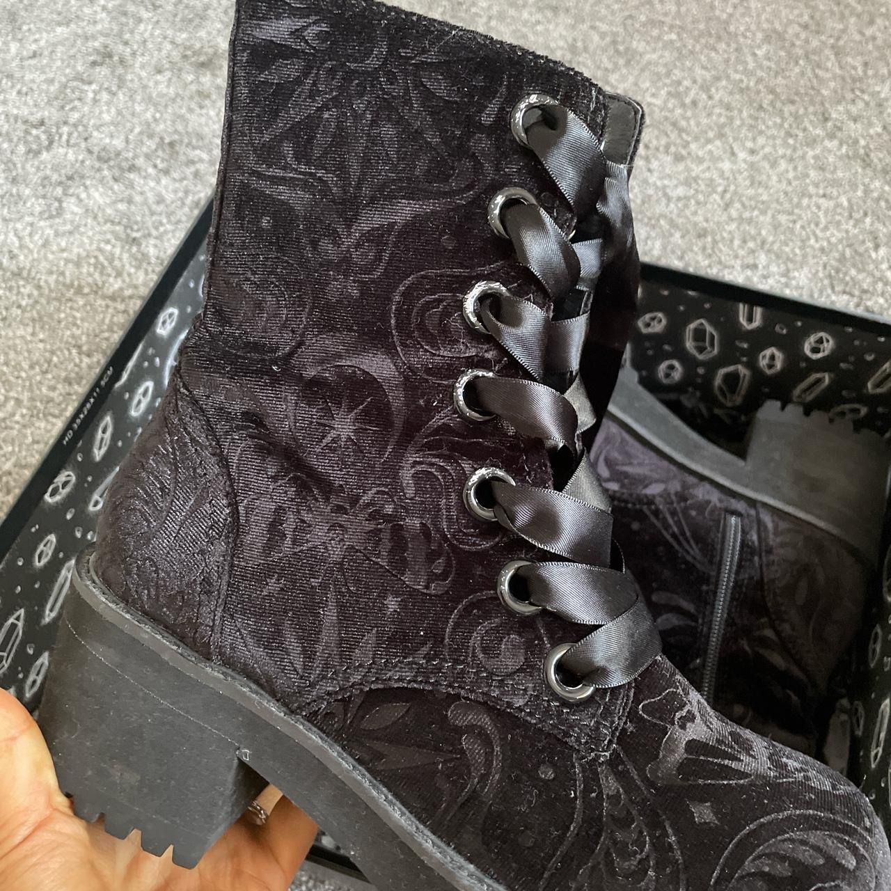 Heather Combat Gothic Playforms. Worn them once but... - Depop