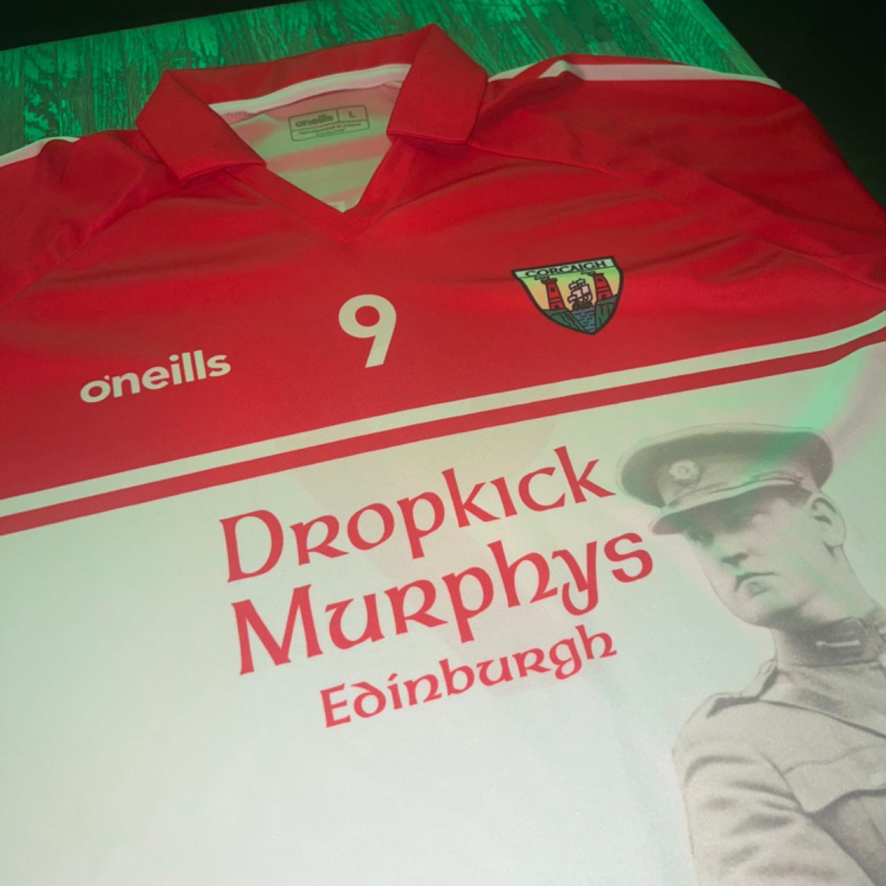 ☘️🇮🇪 Bespoke Dropkick Murphy’s GAA style jersey... - Depop