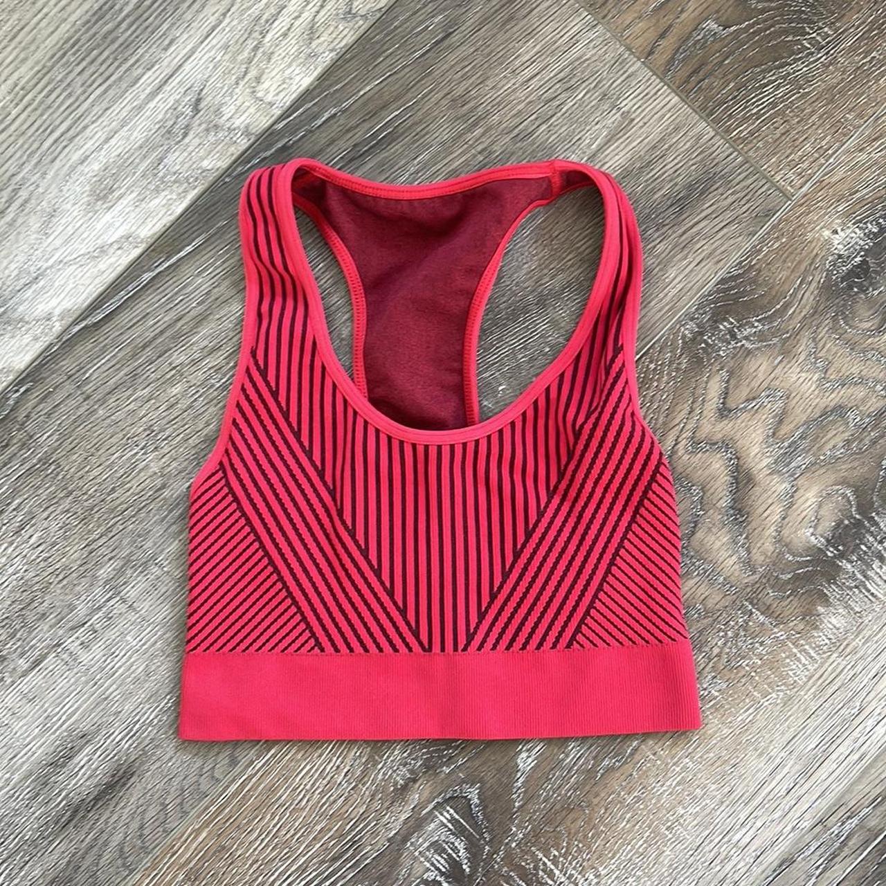 Alala sports bra, ribbed, seamless, non padded - Depop