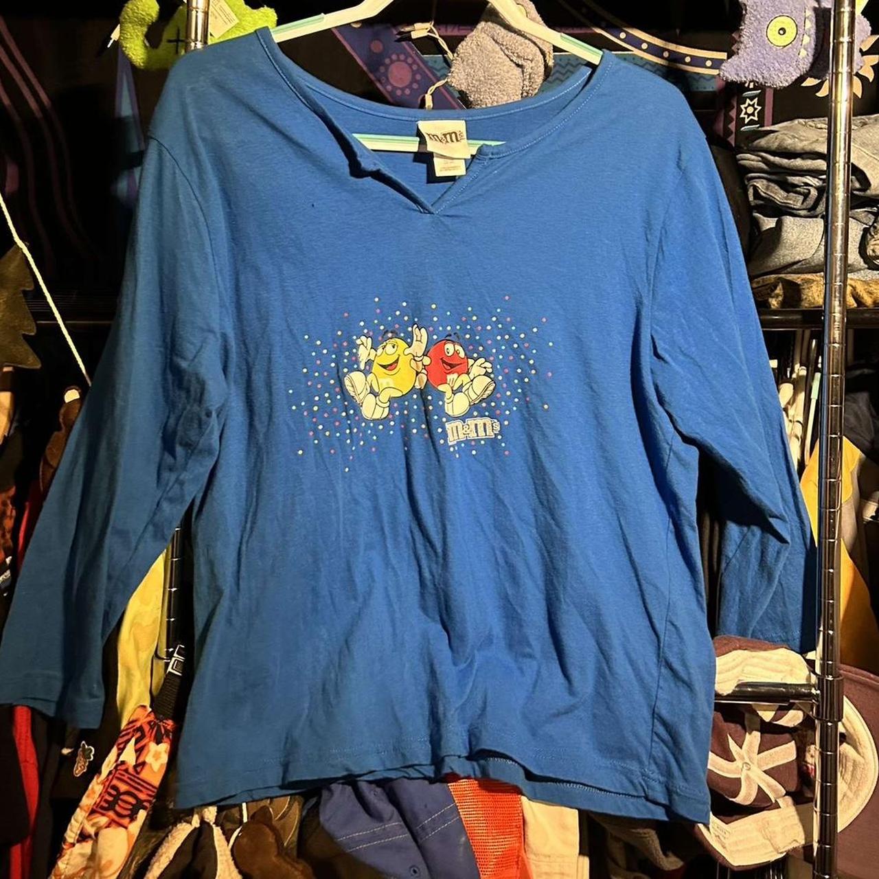 Vintage Y2K M&M’s Graphic Long Sleeve T-Shirt /... - Depop