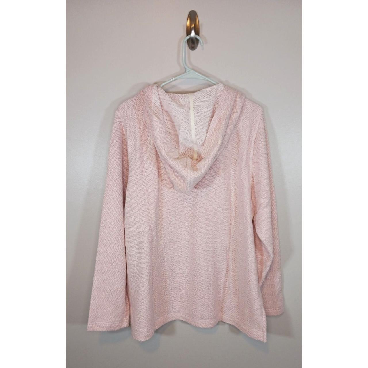Faherty Whitewater Hoodie Pink Women's Size XXL... - Depop