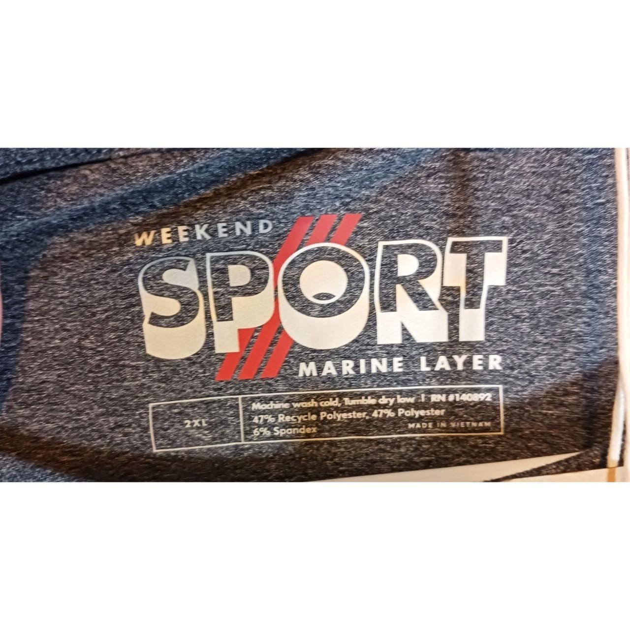 Marine Layer Weekend Sport Long Sleeve Ski Tahoe... - Depop