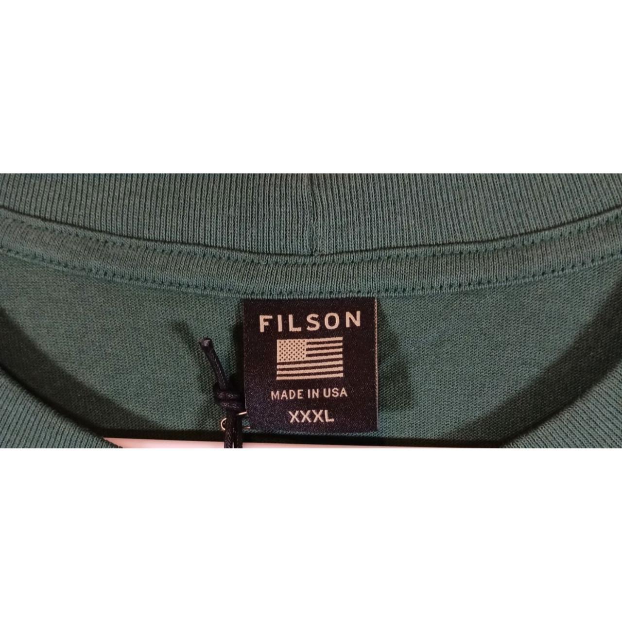 Filson Pioneer Axe Graphic Short Sleeve T-Shirt Size... - Depop