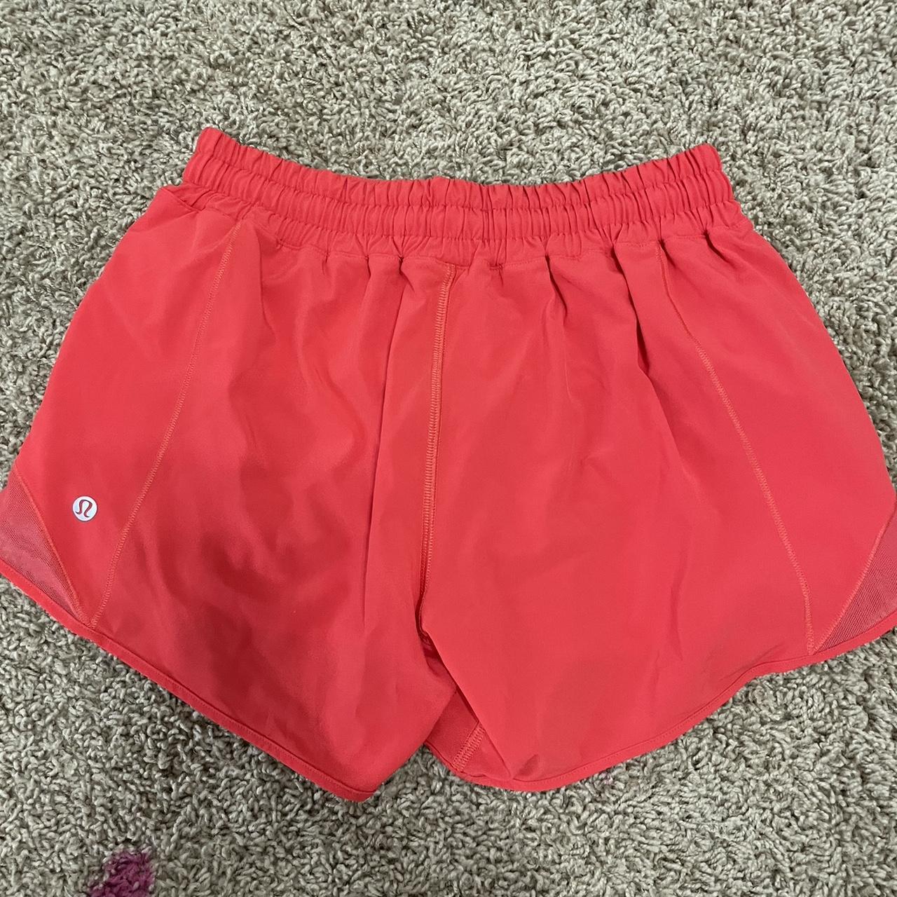 Lululemon Women's Red Shorts | Depop