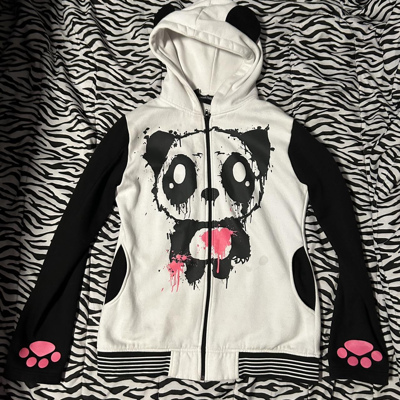 Killer panda jacket . COLLECTION POST NOT FOR SALE... - Depop