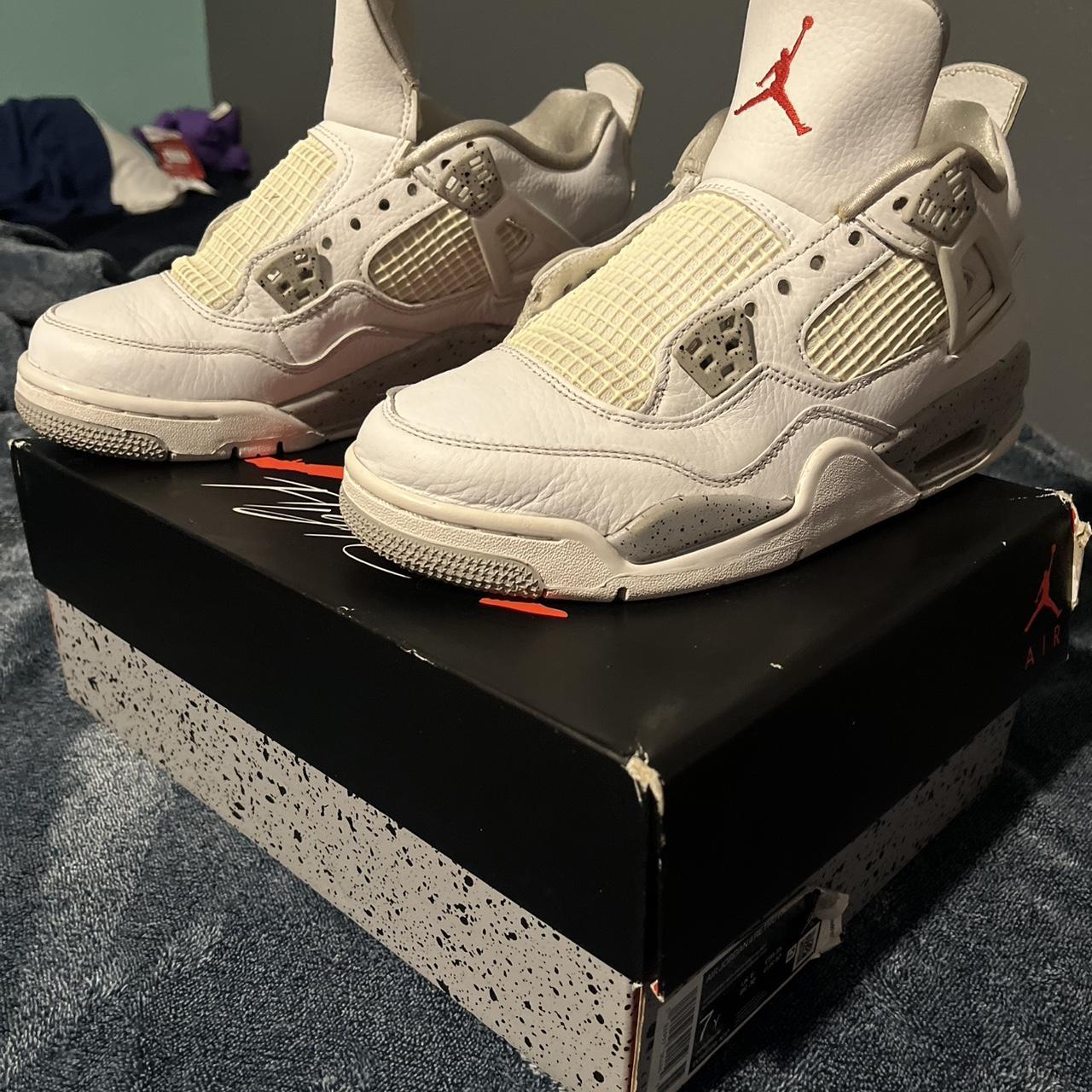 white oreo 4s ship same day or next day... | Depop