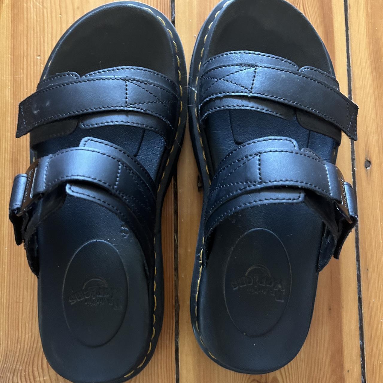 Dr Marten slides In great condition- under 12 months... - Depop