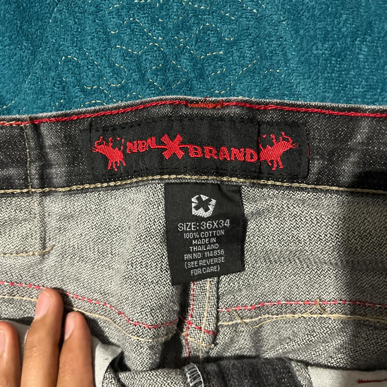 Fire y2k jeans baggy fit size 38x34 really great... - Depop