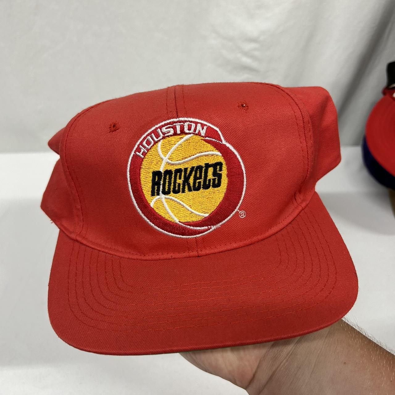 Vintage 1990 Houston Rockets Hat OSFA adjustable. - Depop