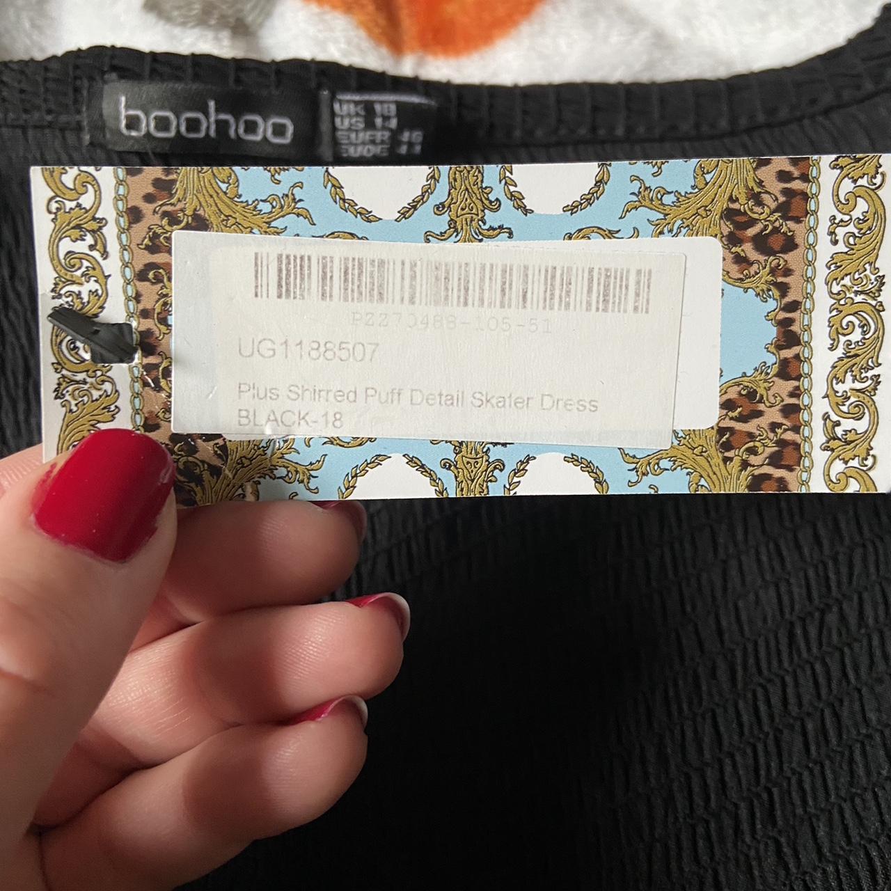 Boohoo dress. Never worn with tags. Super cute just... - Depop