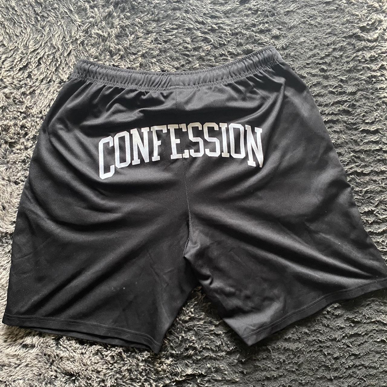 Confession - Band Shorts #metalcore #hardcore - Depop