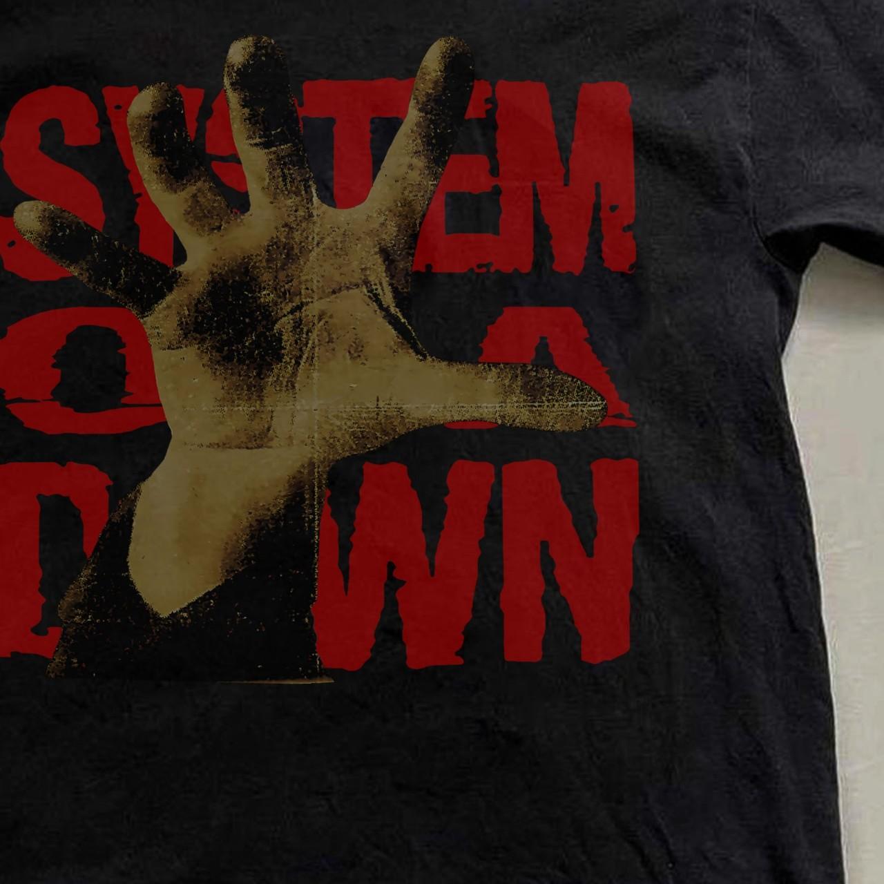 system of a down t shirt brand new heavy cotton... - Depop