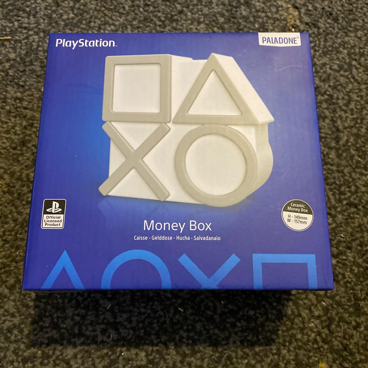 PlayStation money box Only 2 available - Depop
