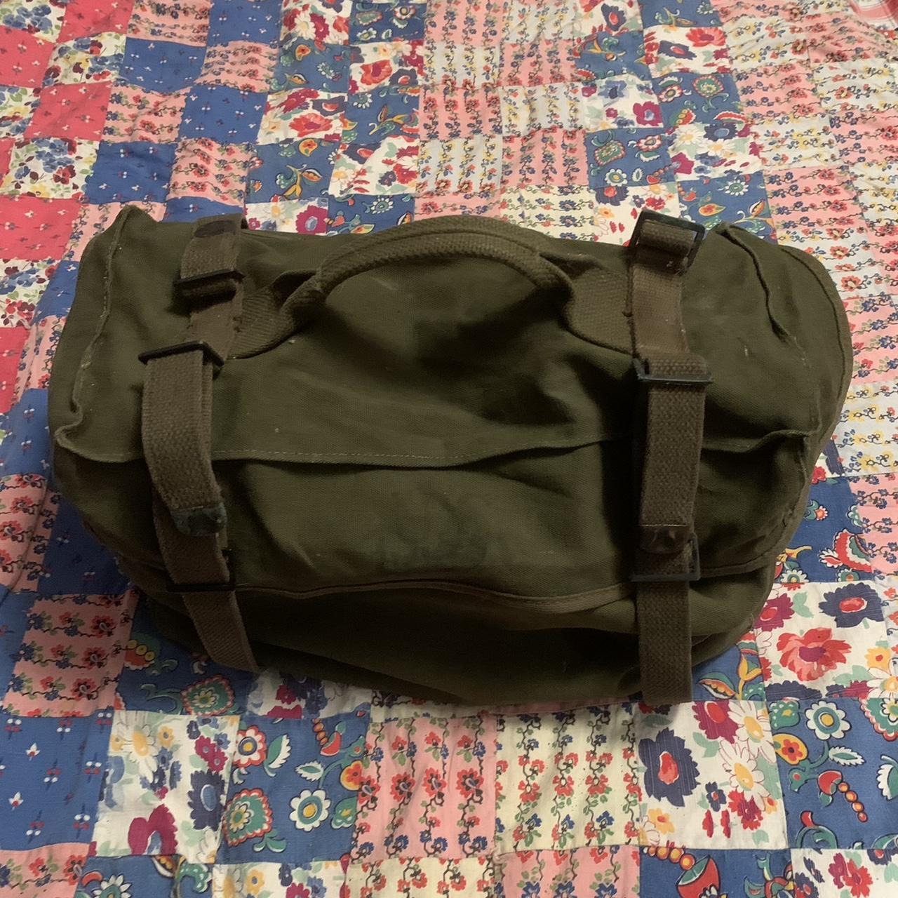 60’s military handbag No major flaws Next day... - Depop