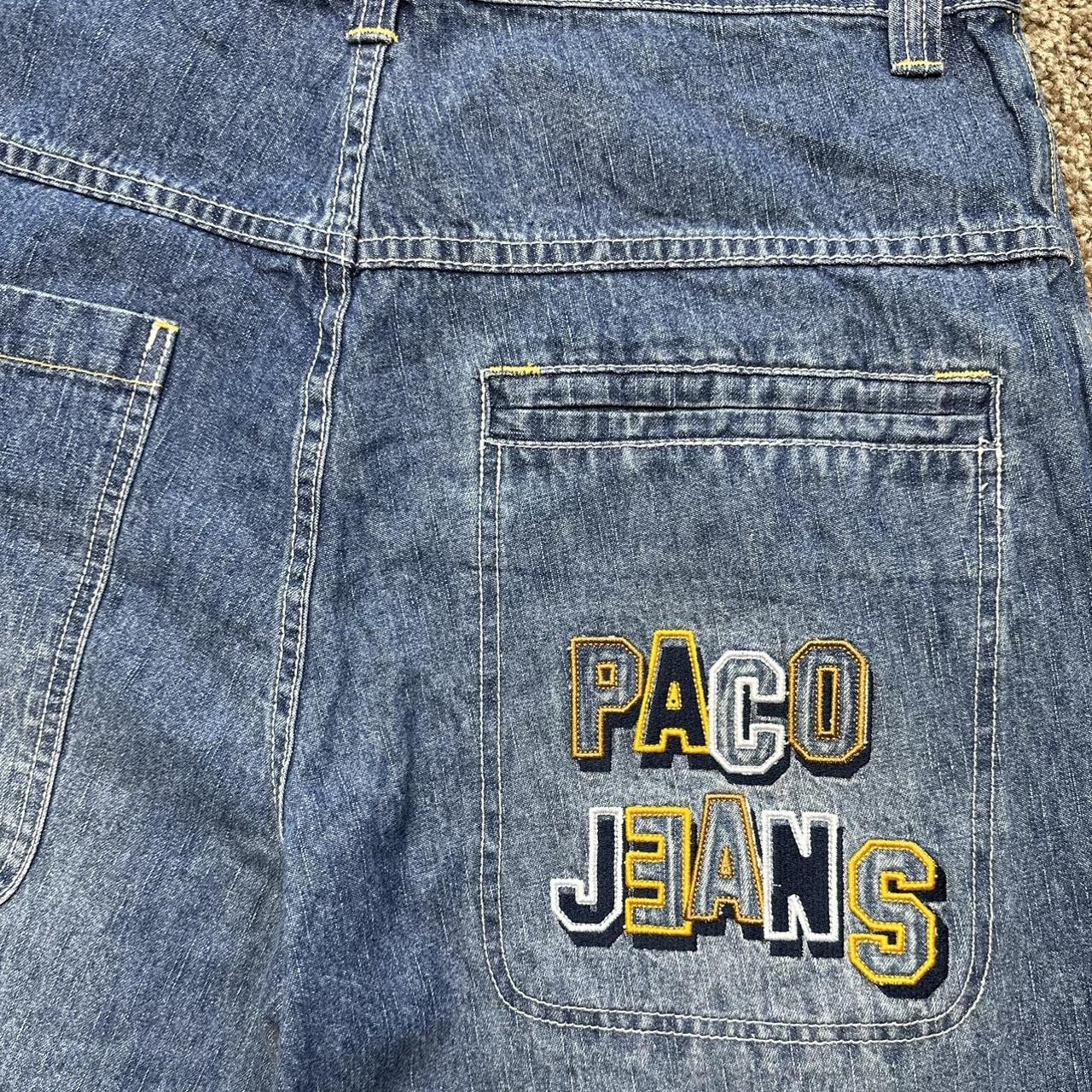 RARE Y2K Baggy Paco Jeans ⚡️Size: 34x30 JNCO... - Depop