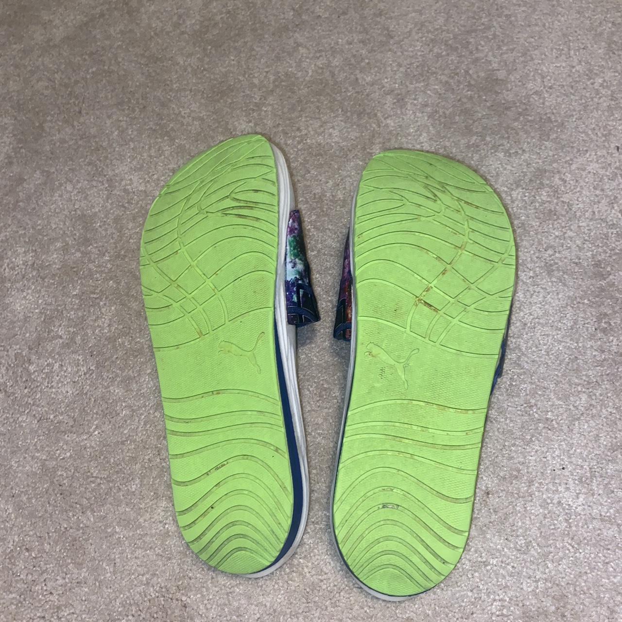 Puma nitrocat lamelo ball slides Size 12 Used - Depop