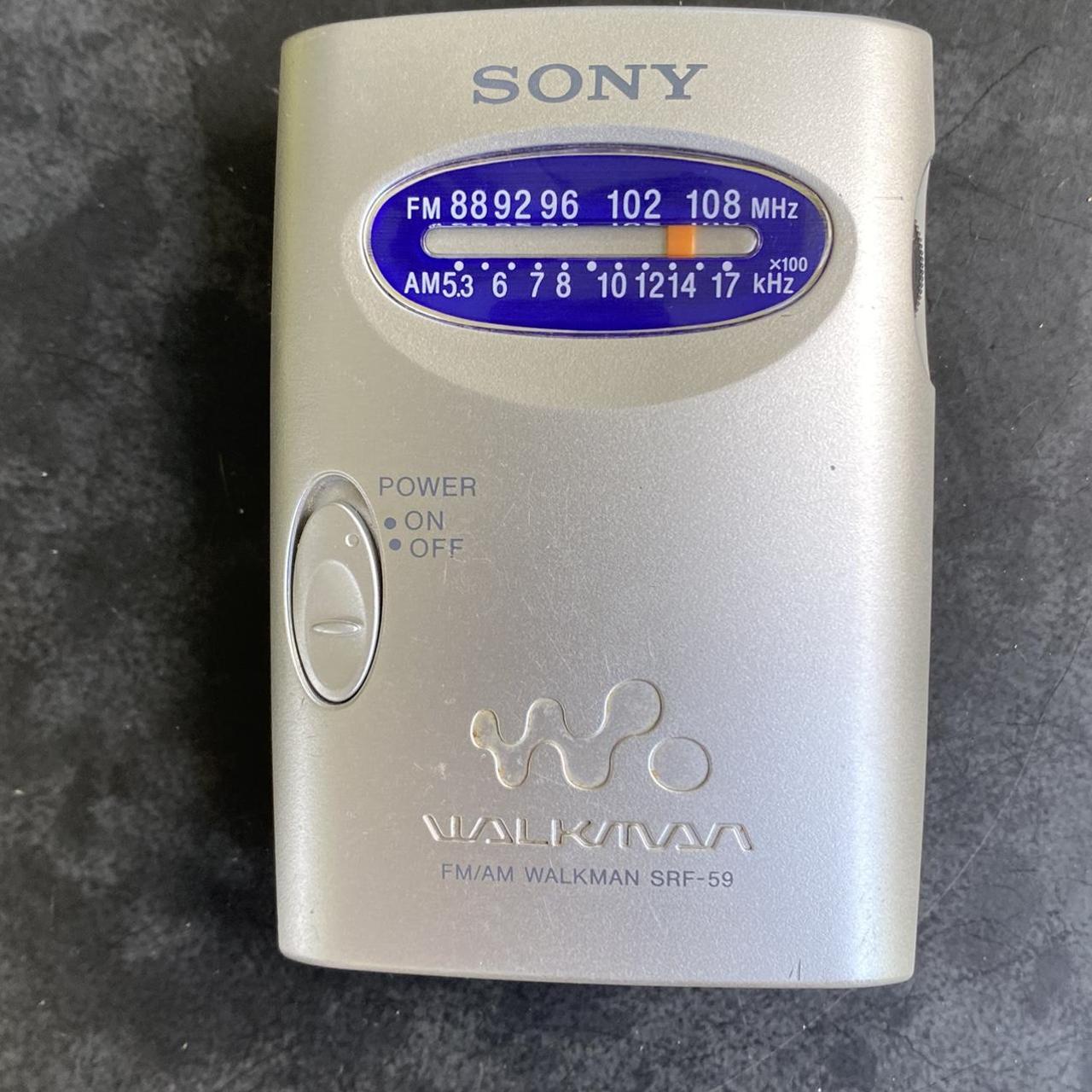 Sony Walkman SRF-59 AM/FM Portable Radio With Belt... - Depop
