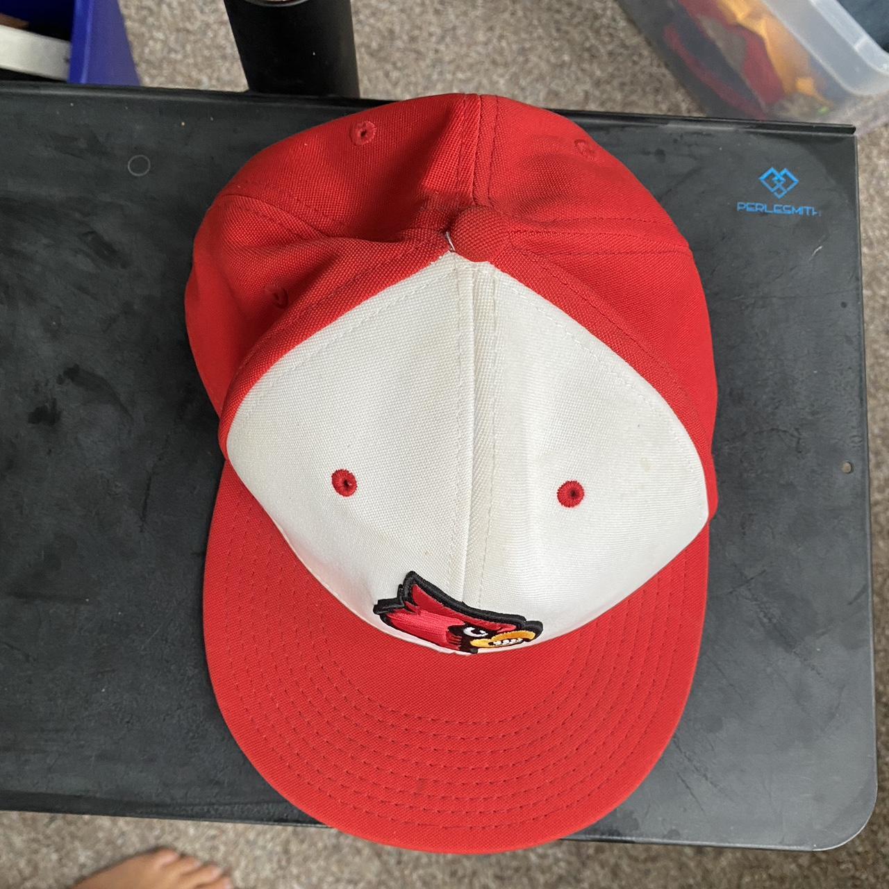 NCAA Illinois State University Redbirds Fitted Small... - Depop
