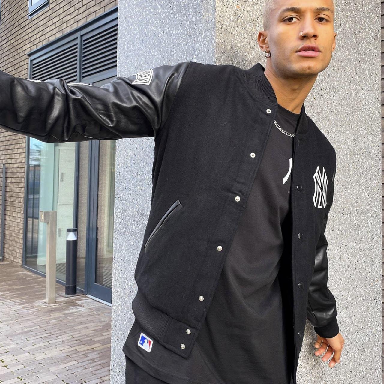 New Era New York Yankees NY Varsity jacket with... - Depop