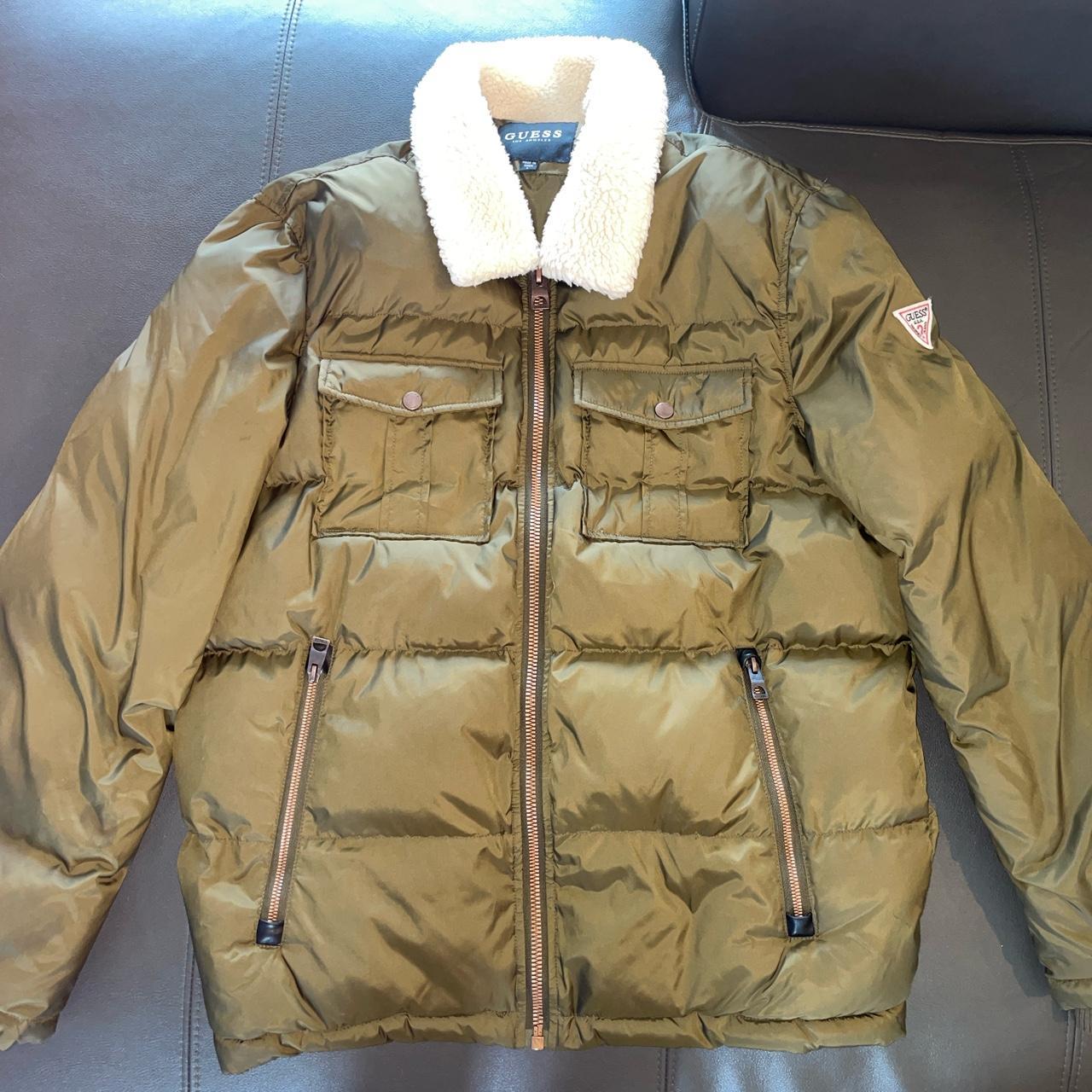 Guess Men's Green Jacket | Depop