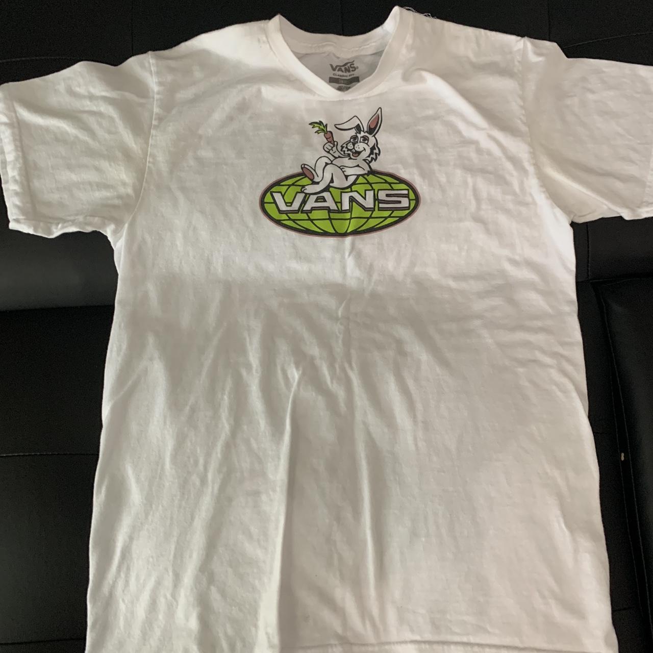 Vans Men's White T-shirt | Depop