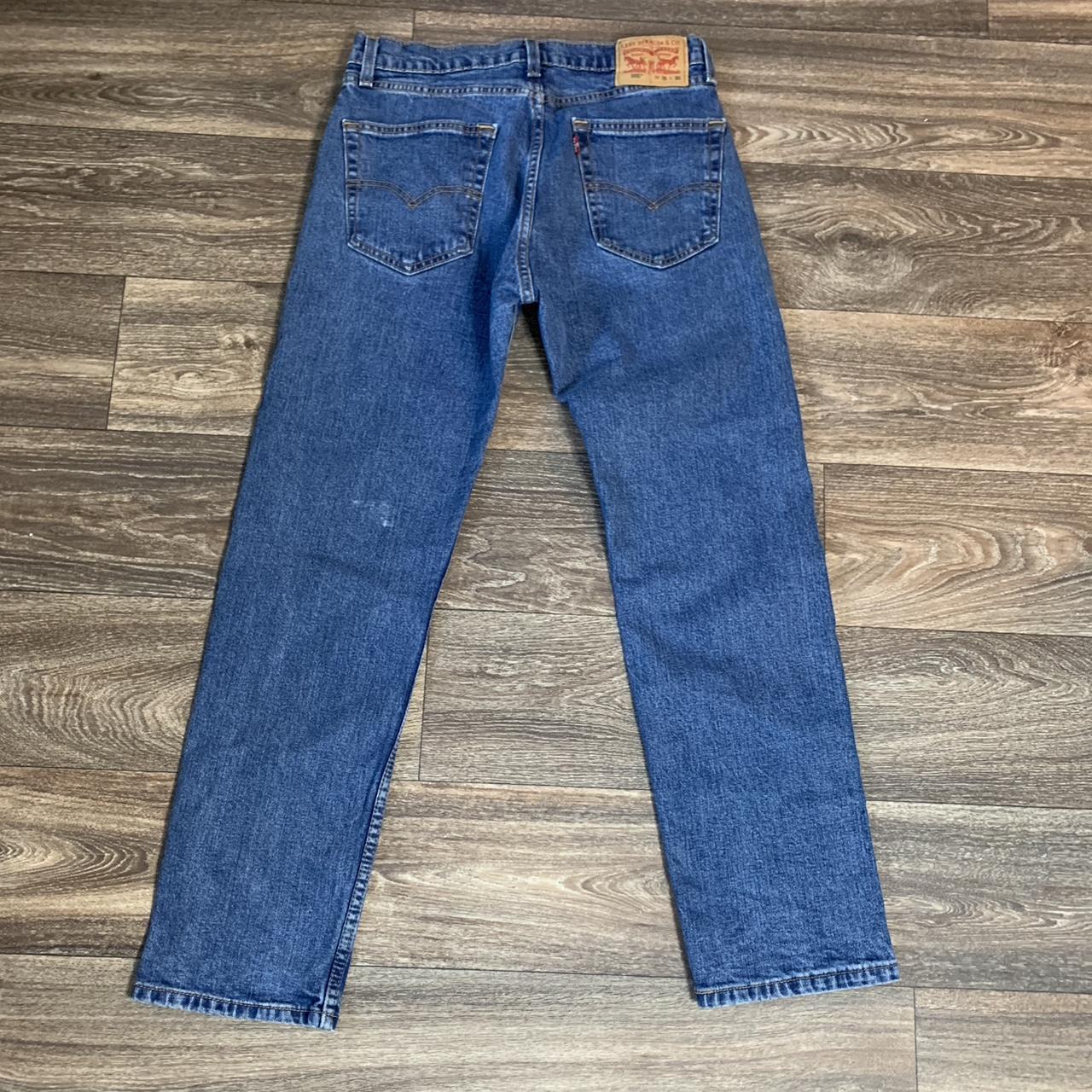 Blue Levi jeans - Depop