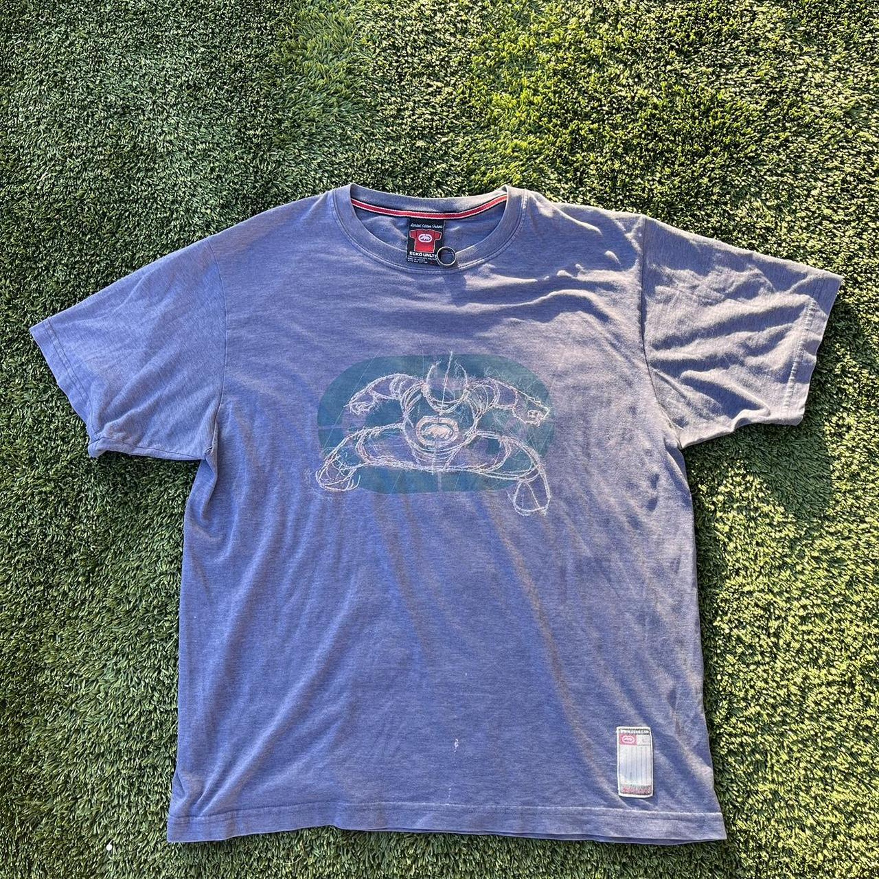 Vintage Ecko hockey tee - Depop