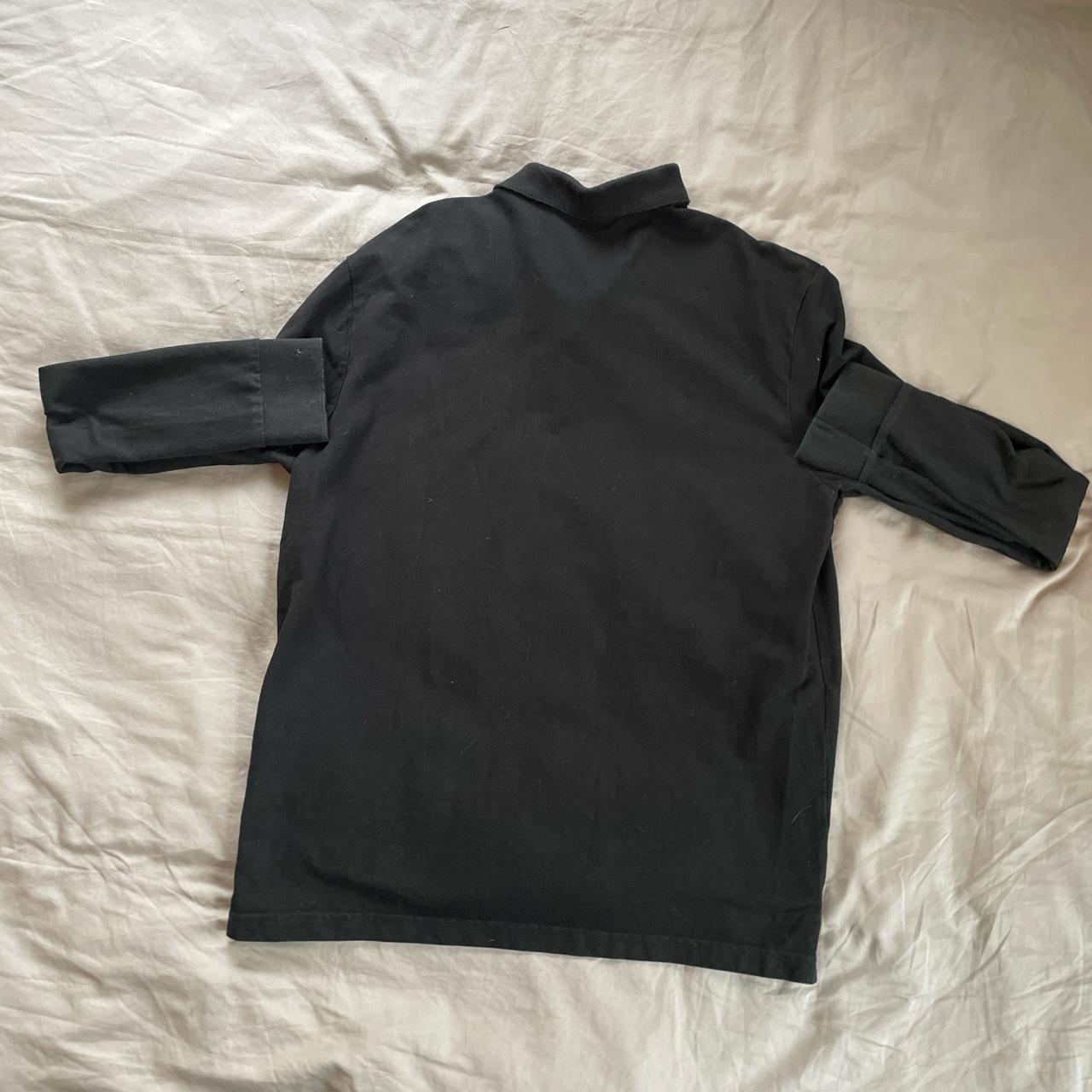 Large H&M Polo Long-Sleeve - Depop