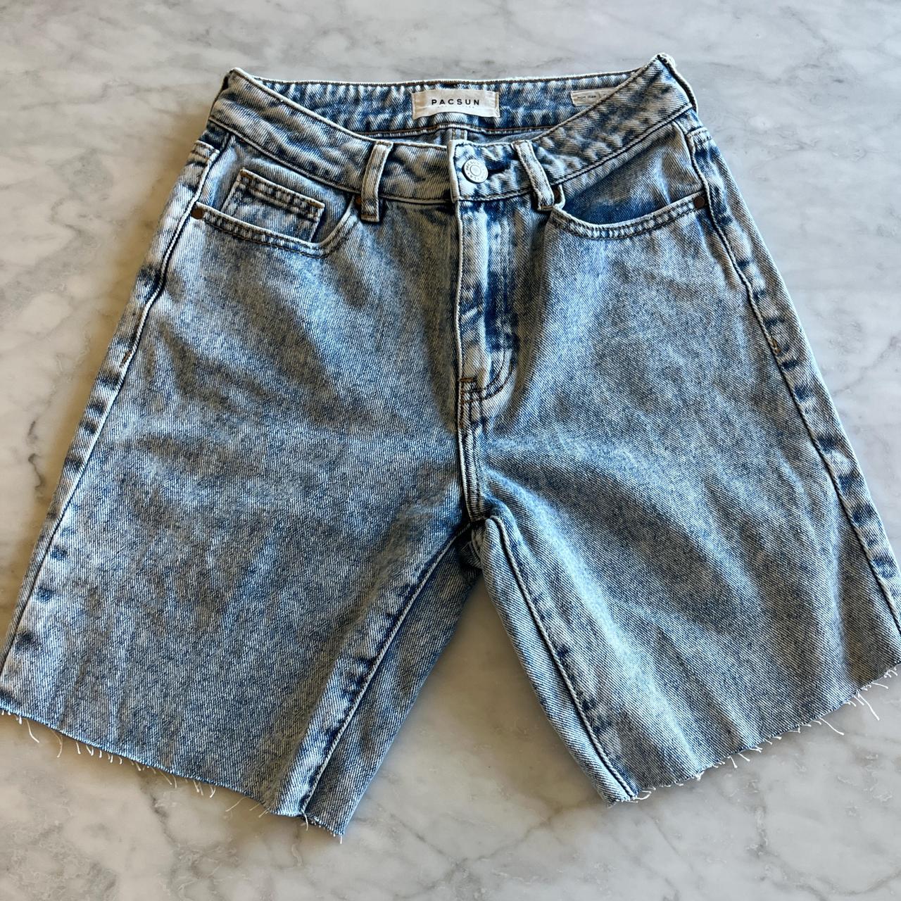PacSun denim jorts. these where mom jeans that have... - Depop