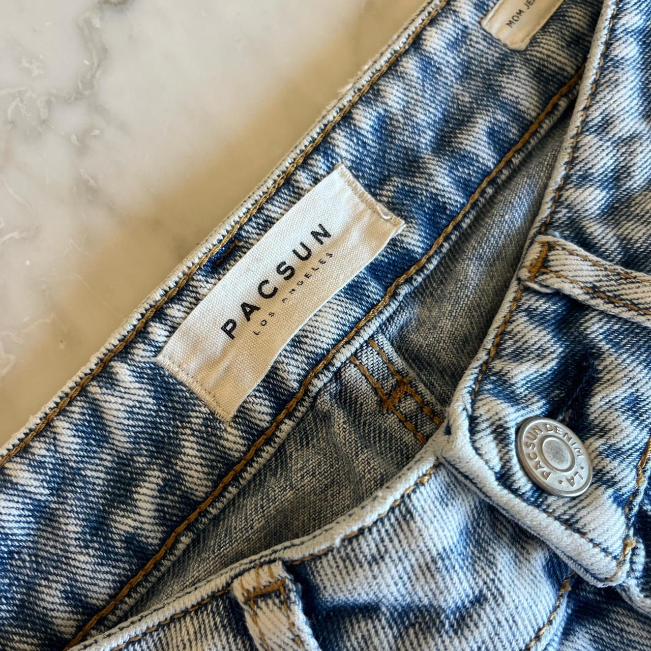PacSun denim jorts. these where mom jeans that have... - Depop