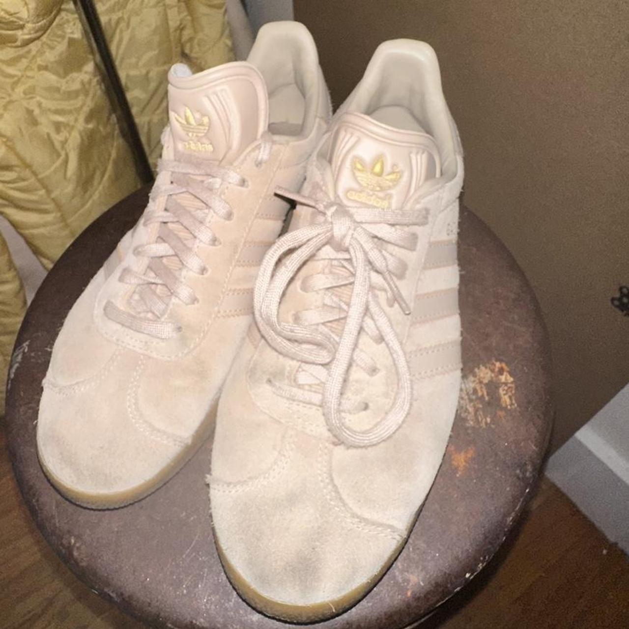 Tan Suede Gazelle Adidas - Depop