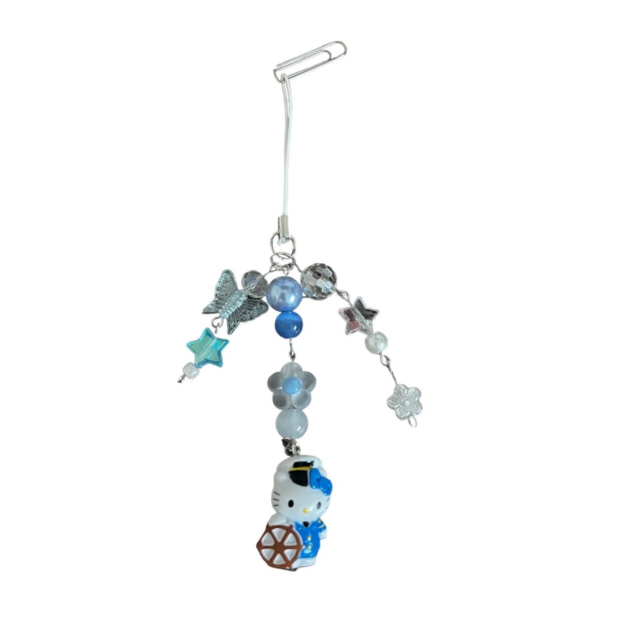 Sanrio hello kitty inspired phone charm ships same... - Depop